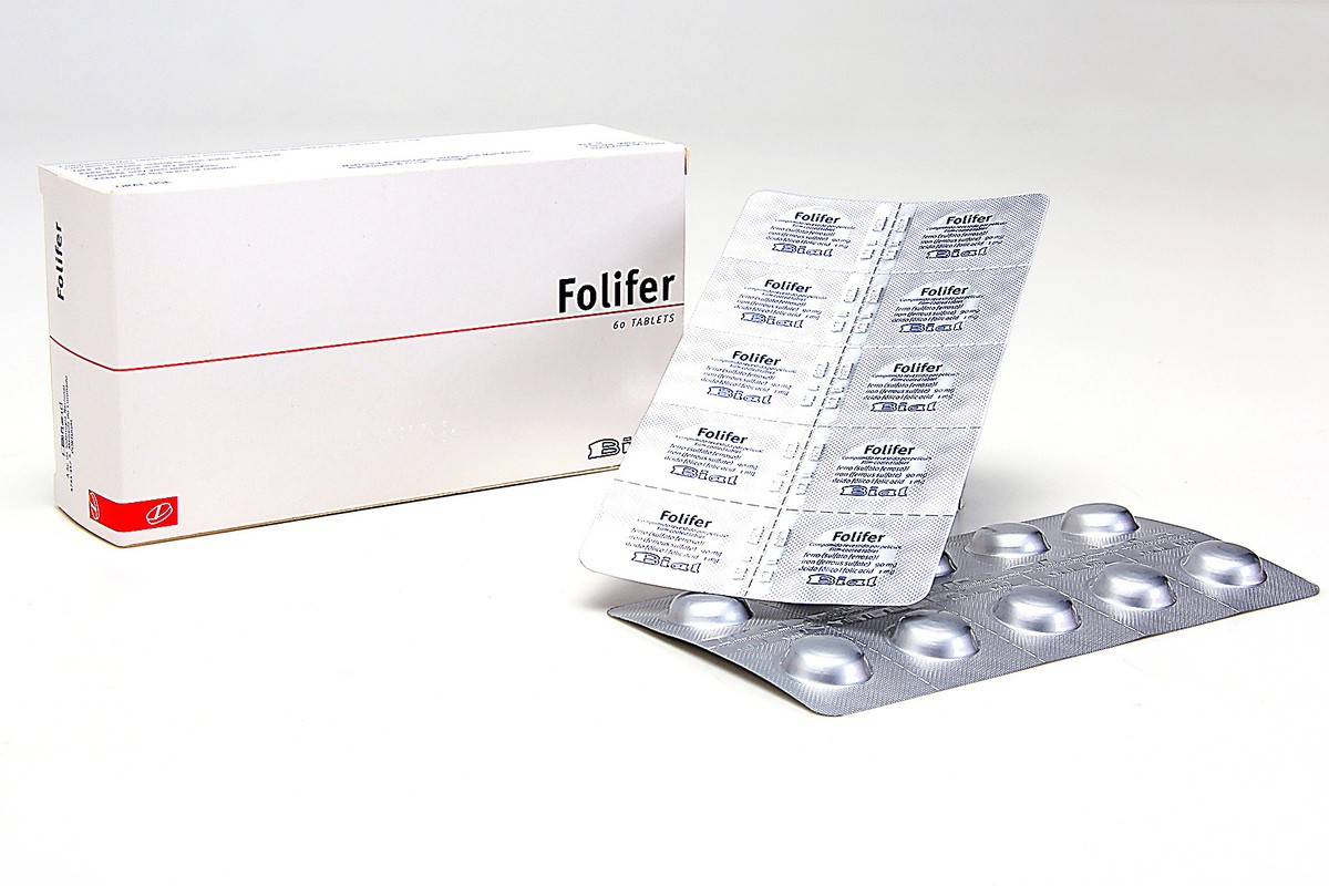FOLIFER TAB 6x10's - Drugs - Product