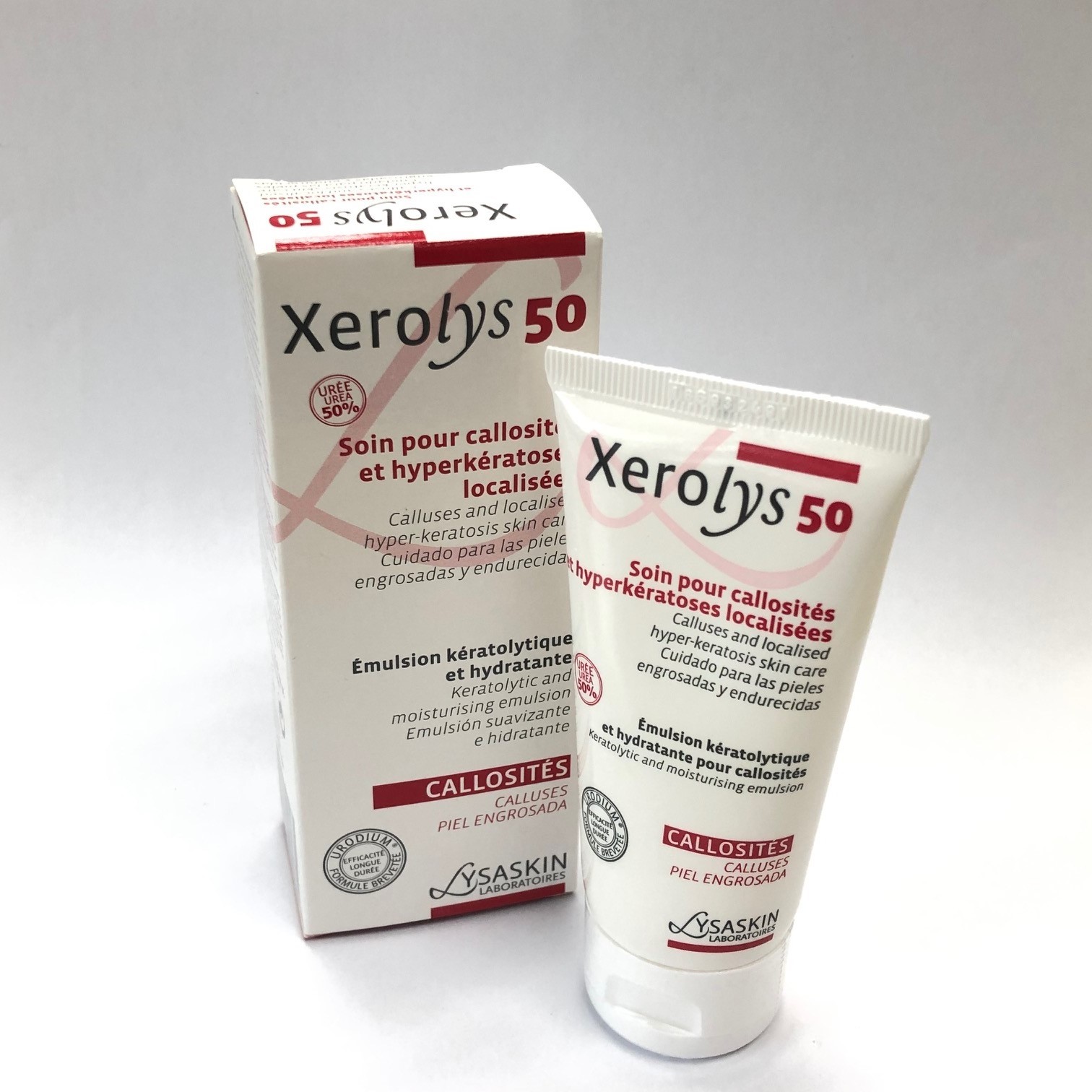 Xerolys 50 Keratolytic and Moisturising Emulsion - Consumer goods - Product