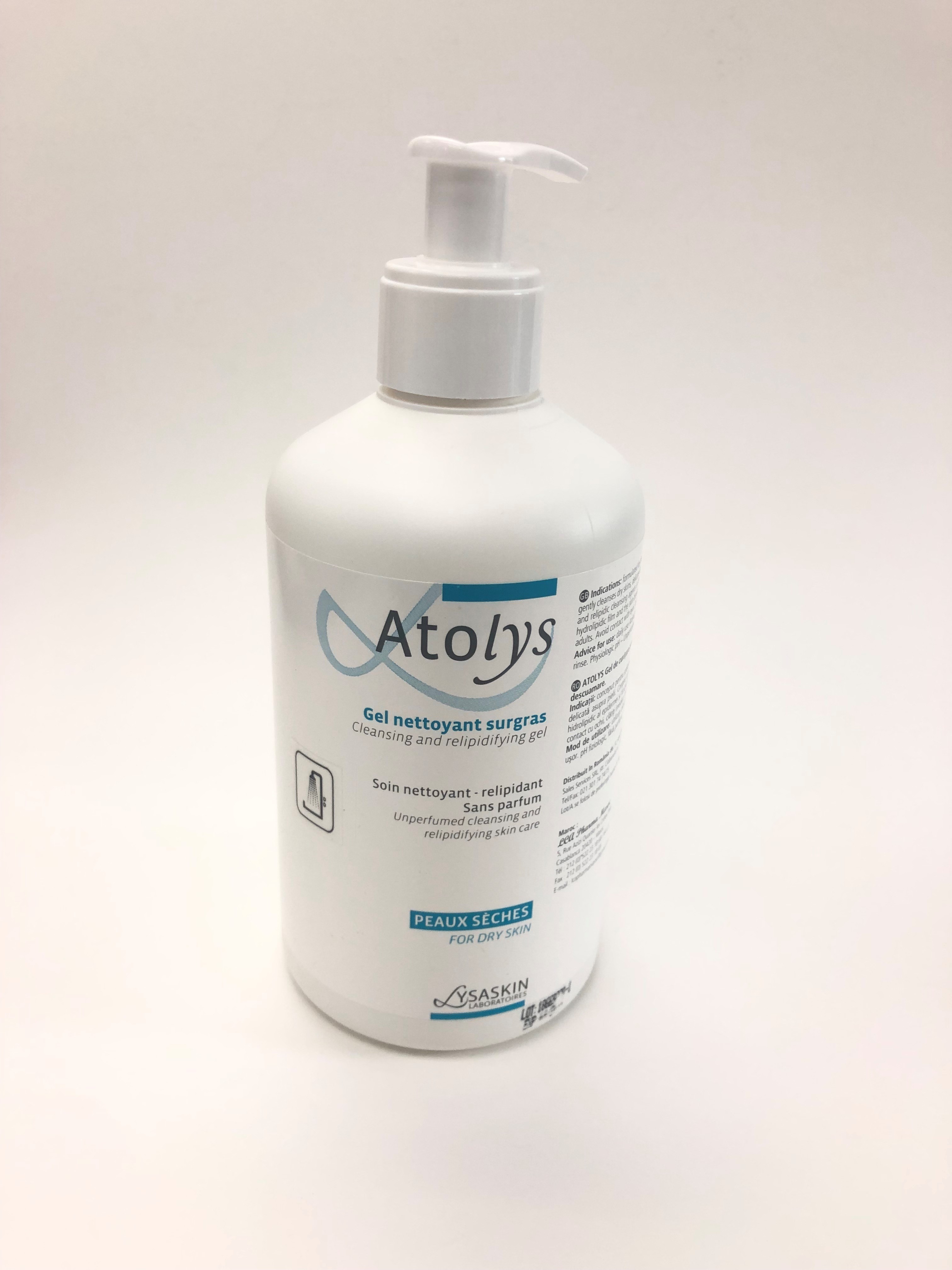 Atolys Cleansing and Relipidifying Gel 500ml - Supplement & Consumer ...
