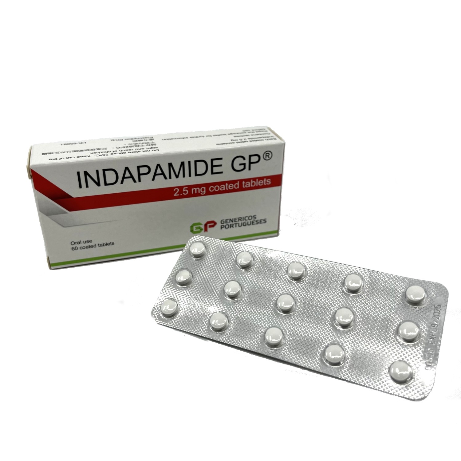 INDAPAMIDE GP Tab. 2.5mg - Drugs - Product