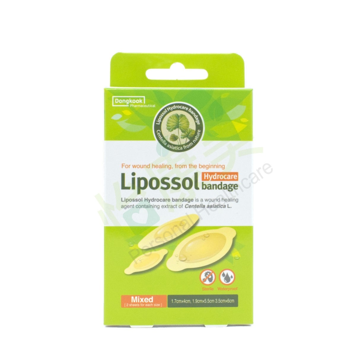 Lipossol Korea Hydrocare scar prevention bandage (Hydrocolloid) – 6pcs ...