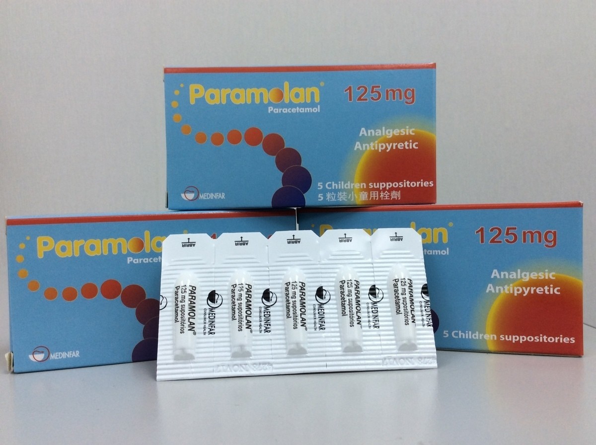 PARAMOLAN SUPPOSITORIES 125mg - Drugs - Product