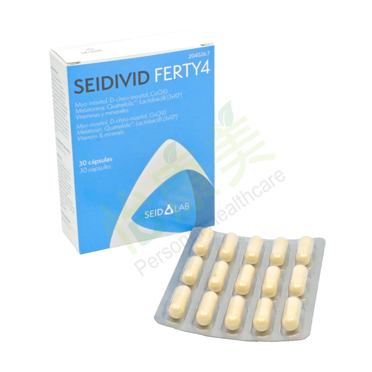 Seidivid FERTY4® Pre-pregnancy Healthy Capsules - Supplement & Consumer ...