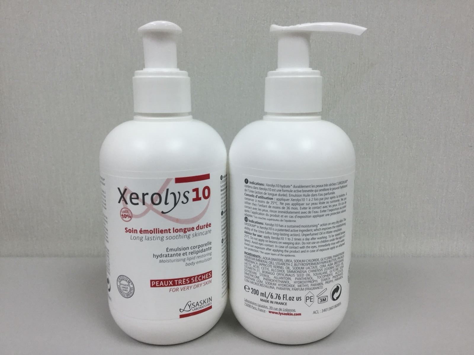 Xerolys 10 Moisturising Emulsion - Consumer goods - Product