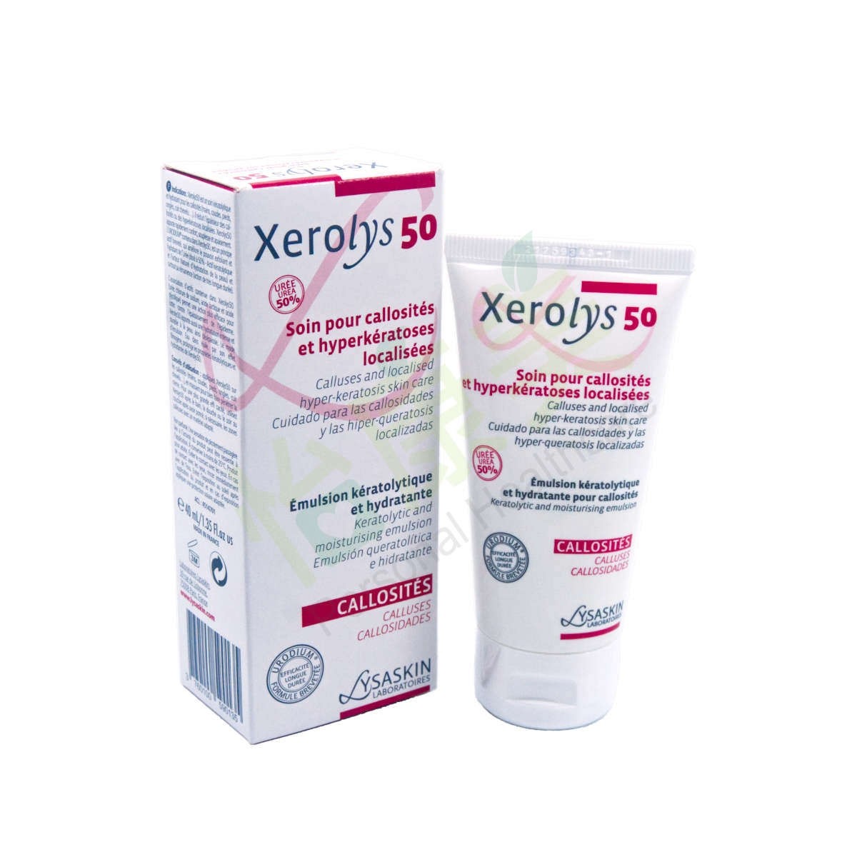 LYSASKIN Xerolys 50 Keratolytic and Moisturising Emulsion 40ml ...