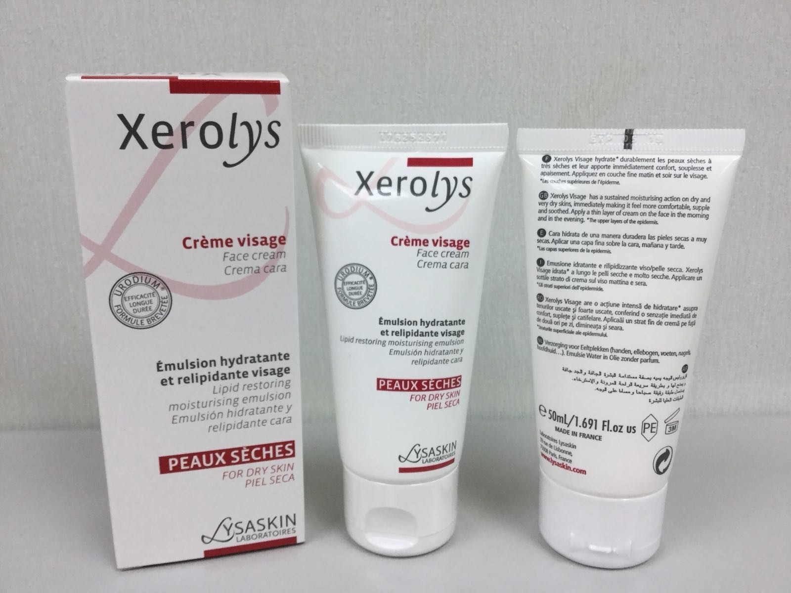 Xerolys Lipid Restoring Moisturizing Face Cream 50ml - Consumer goods ...