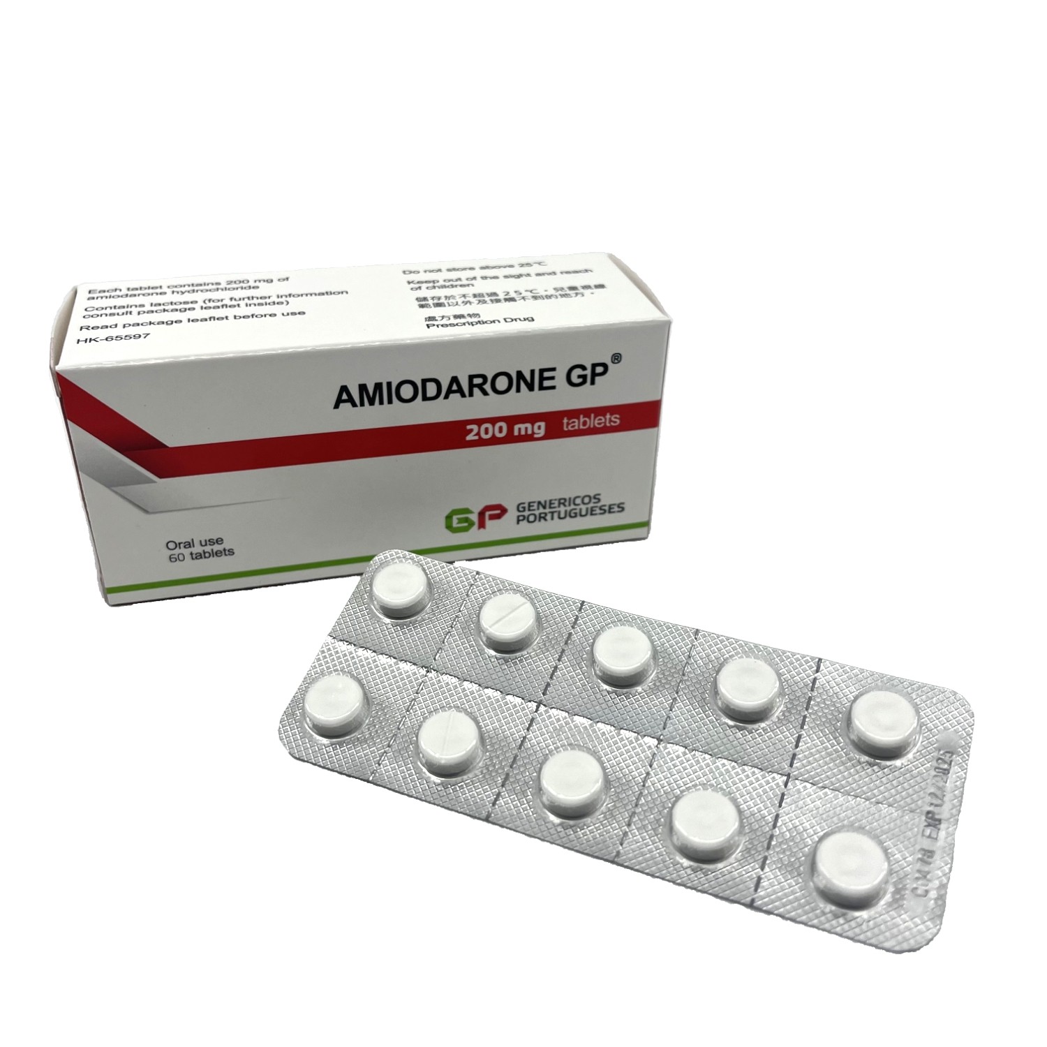 AMIODARONE GP 片 (心律不齊者適用) - 藥劑製品 - 產品